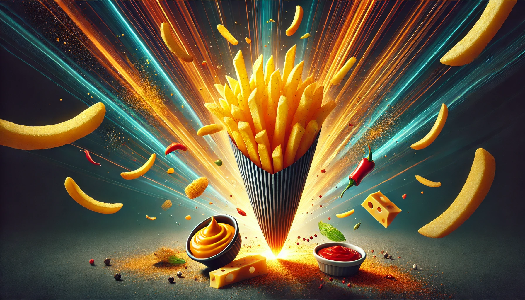 French Fry Revolution: Where Spices Meet Crispy Perfection